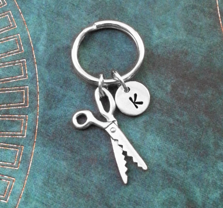 Scissors Keychain SMALL Scrapbooking Scissors Keyring - Etsy