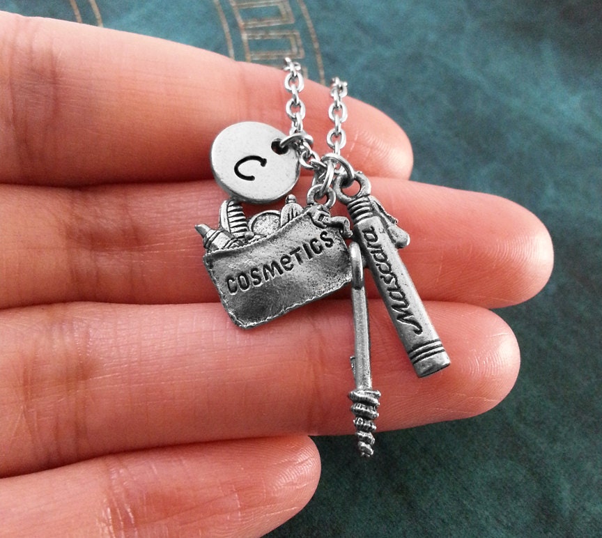 Cosmetics Bag Keychain VERY SMALL Cosmetics Keychain - Etsy