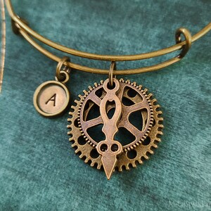 Gears Keychain SMALL Clock Gear Keychain Cog Keyring Steampunk Keychain ...