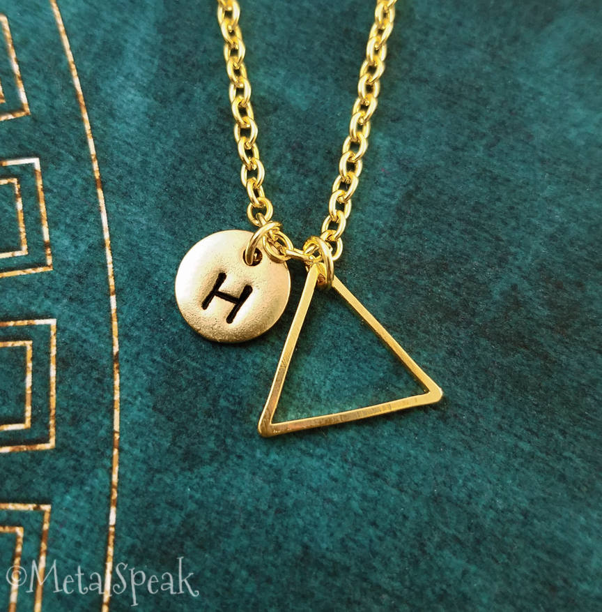 Triangle Keychain VERY SMALL Triangle Keyring Geometric - Etsy