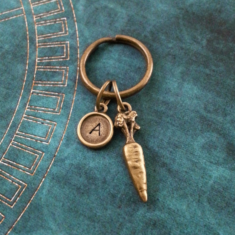 Brass Keychain - Etsy