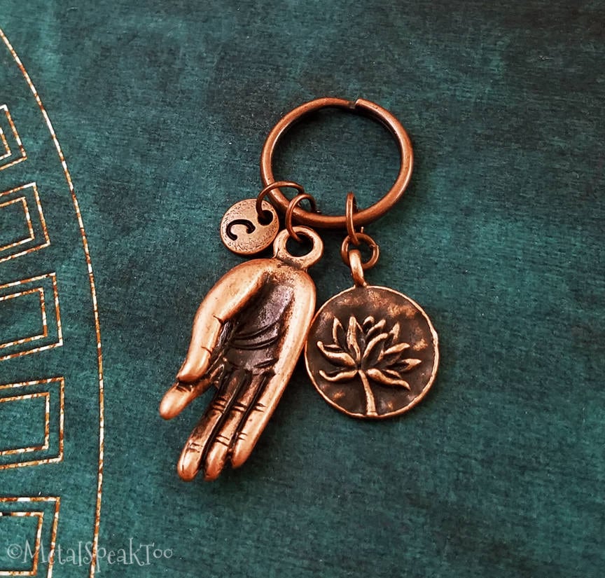 Gyan Mudra Keychain SMALL Meditation Hand Keychain Meditation - Etsy