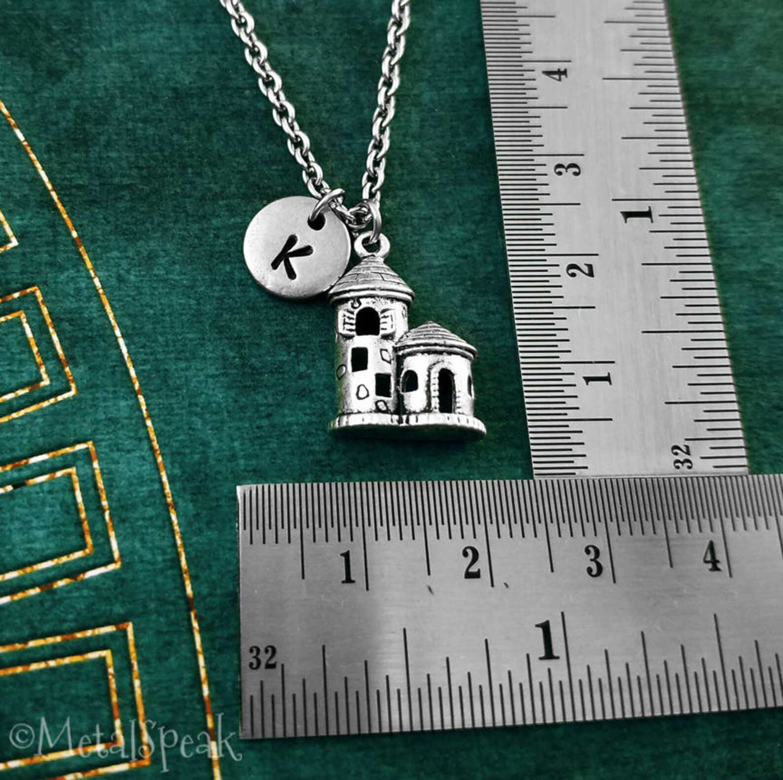 Castle Keychain VERY SMALL Castle Keyring Castle Charm - Etsy