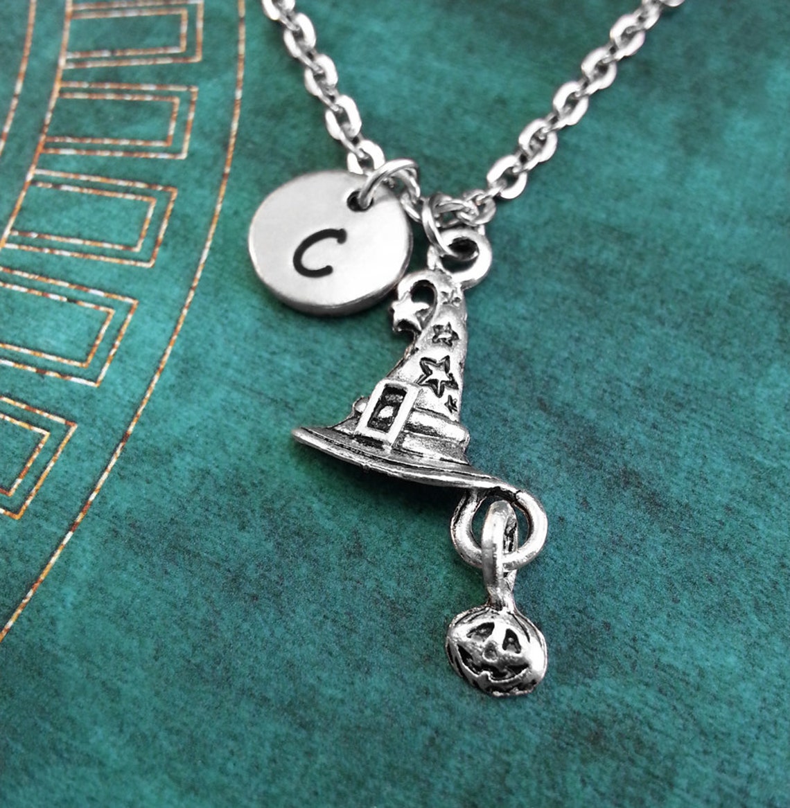 Witch Hat Keychain SMALL Witch's Hat Keyring Wizard Hat Charm Keychain ...