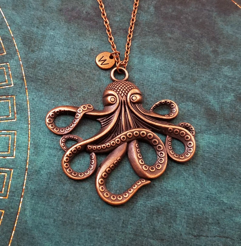 Octopus Keychain LARGE Octopus Keyring Personalized Keychain - Etsy