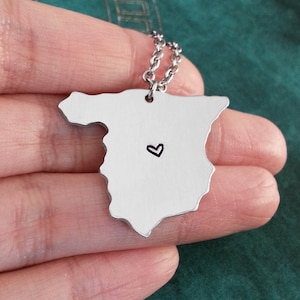 Spain Keychain Spain Keyring Country Keychain Spanish Gift Long ...