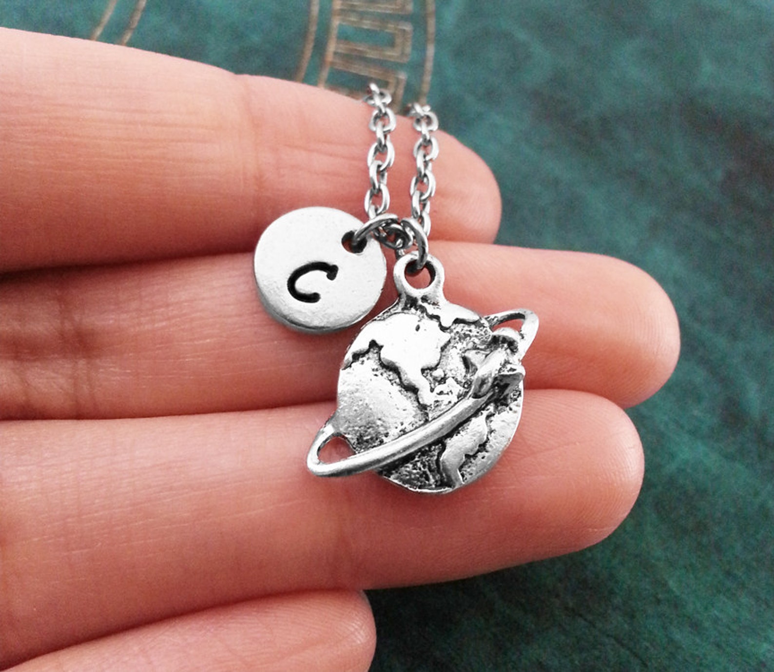 Globe Keychain VERY SMALL Globe Keyring Personalized Travel - Etsy