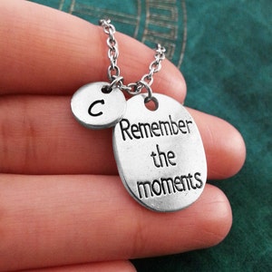 Remember the Moments Keychain SMALL Personalized Keychain Mother's Day ...
