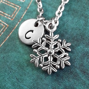Snowflake Keychain, Personalized Keychain, Winter Snowflake Keyring ...