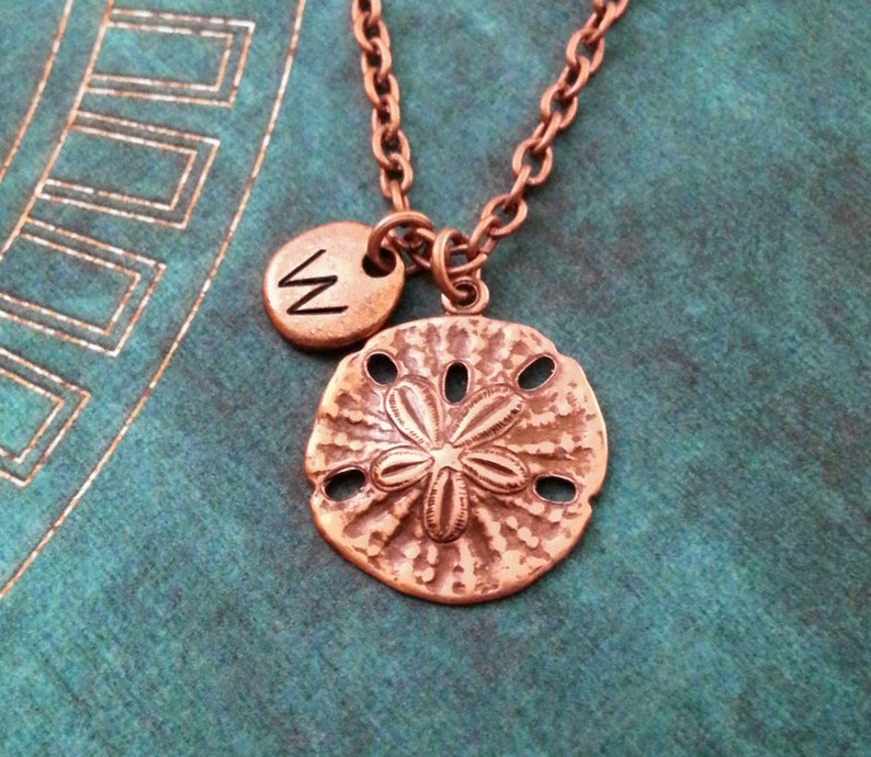 Sand Dollar Keychain SMALL Copper Sand Dollar Keyring Charm Keychain ...