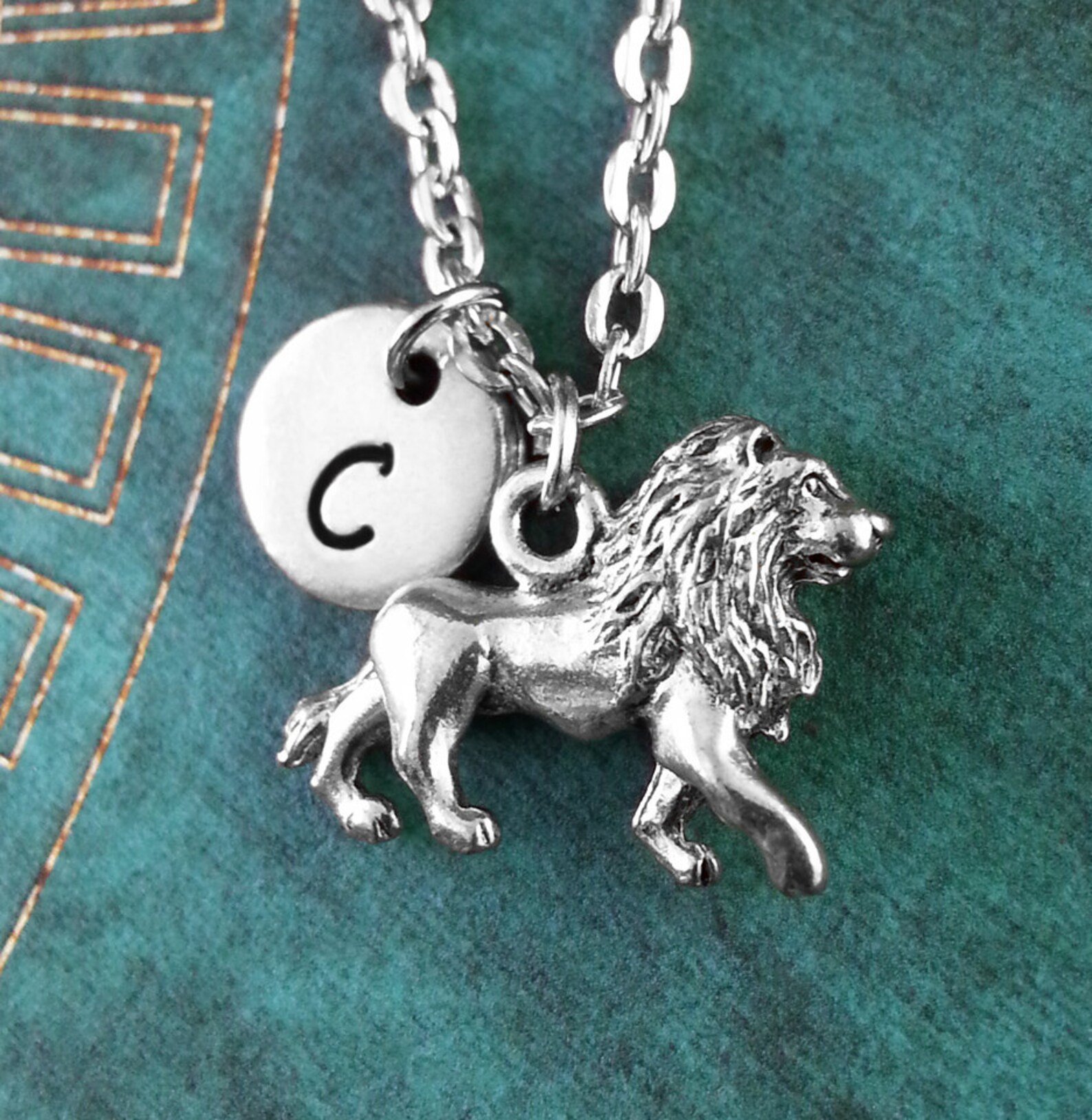 Lion Keychain SMALL Keyring Animal Key Ring Personalized - Etsy