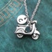 Motor Scooter Keychain VERY SMALL Scooter Keyring Personalized Keychain ...
