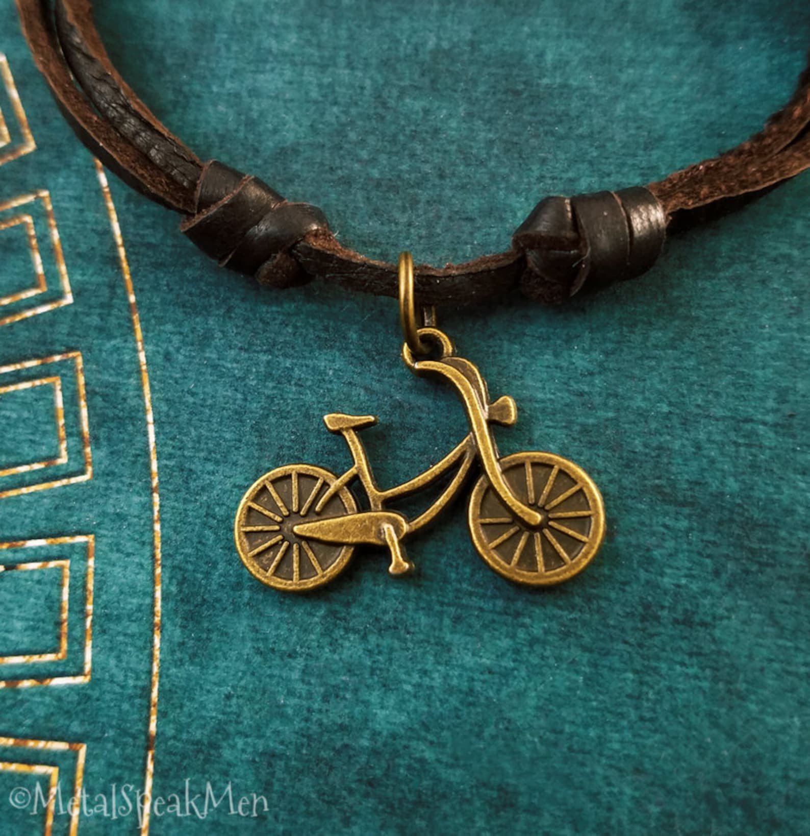 Bike Keychain SMALL Bronze Bike Keyring Bicycle Keychain | Etsy