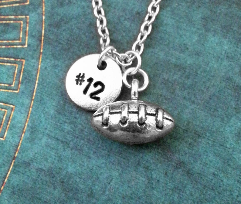 Football Keychain VERY SMALL Silver Football Keyring Football Player ...