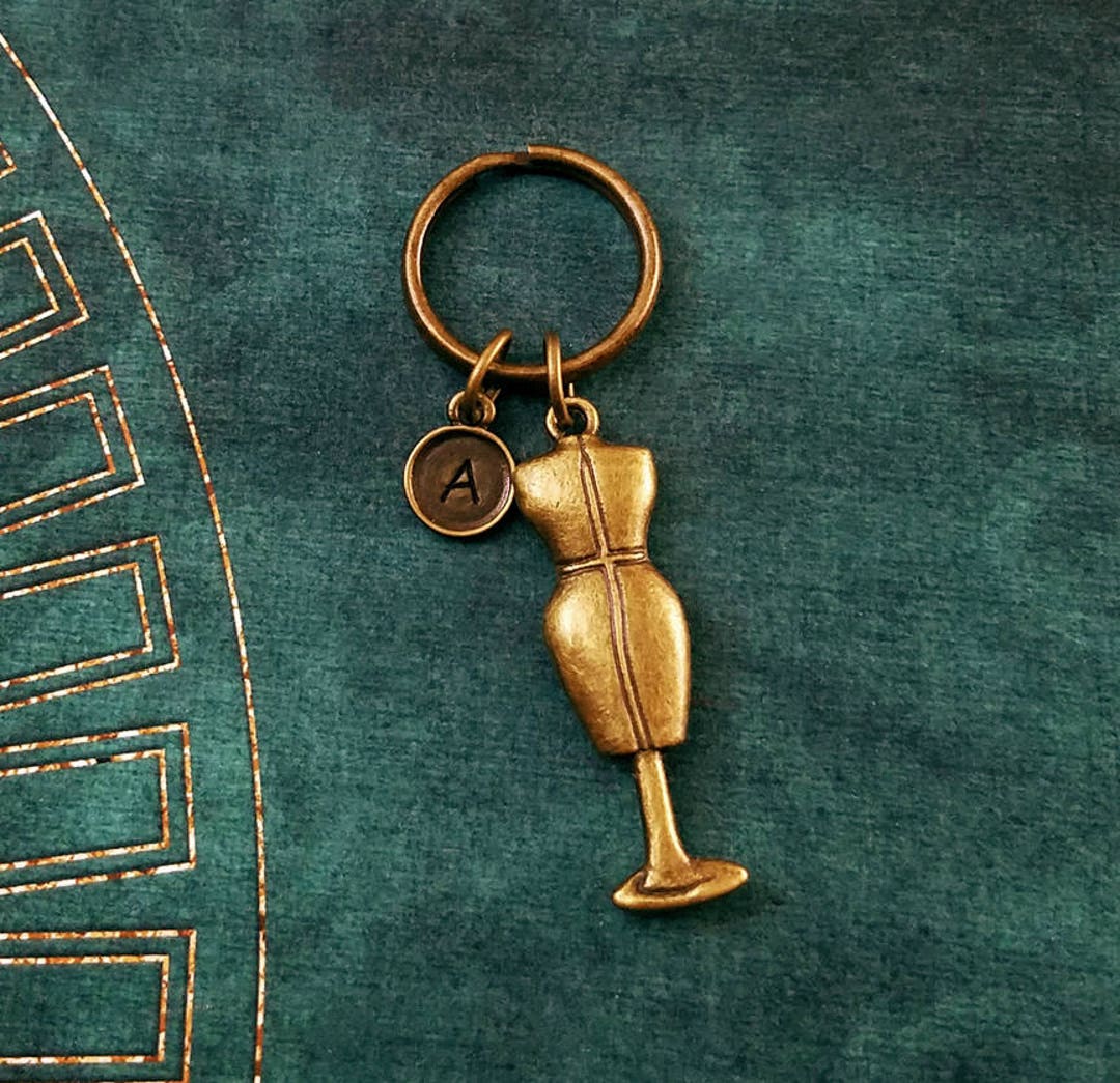 Dress Form Keychain VERY SMALL Mannequin Keychain Bridesmaid Keychain ...