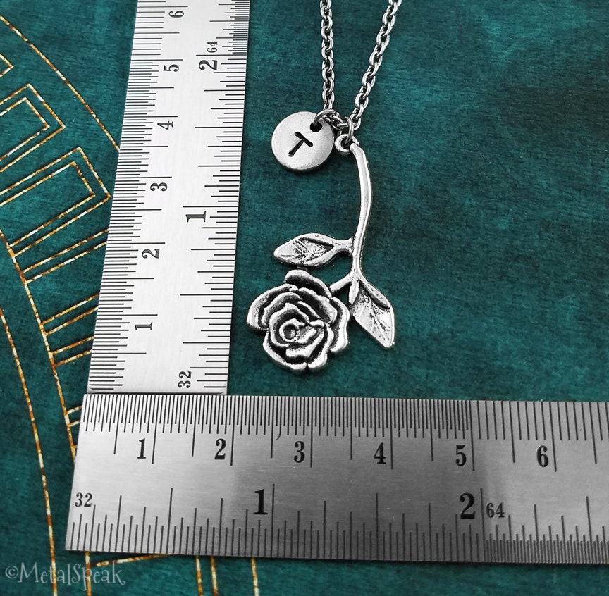 Rose Keychain SMALL Rose Charm Keychain Rose Keyring - Etsy