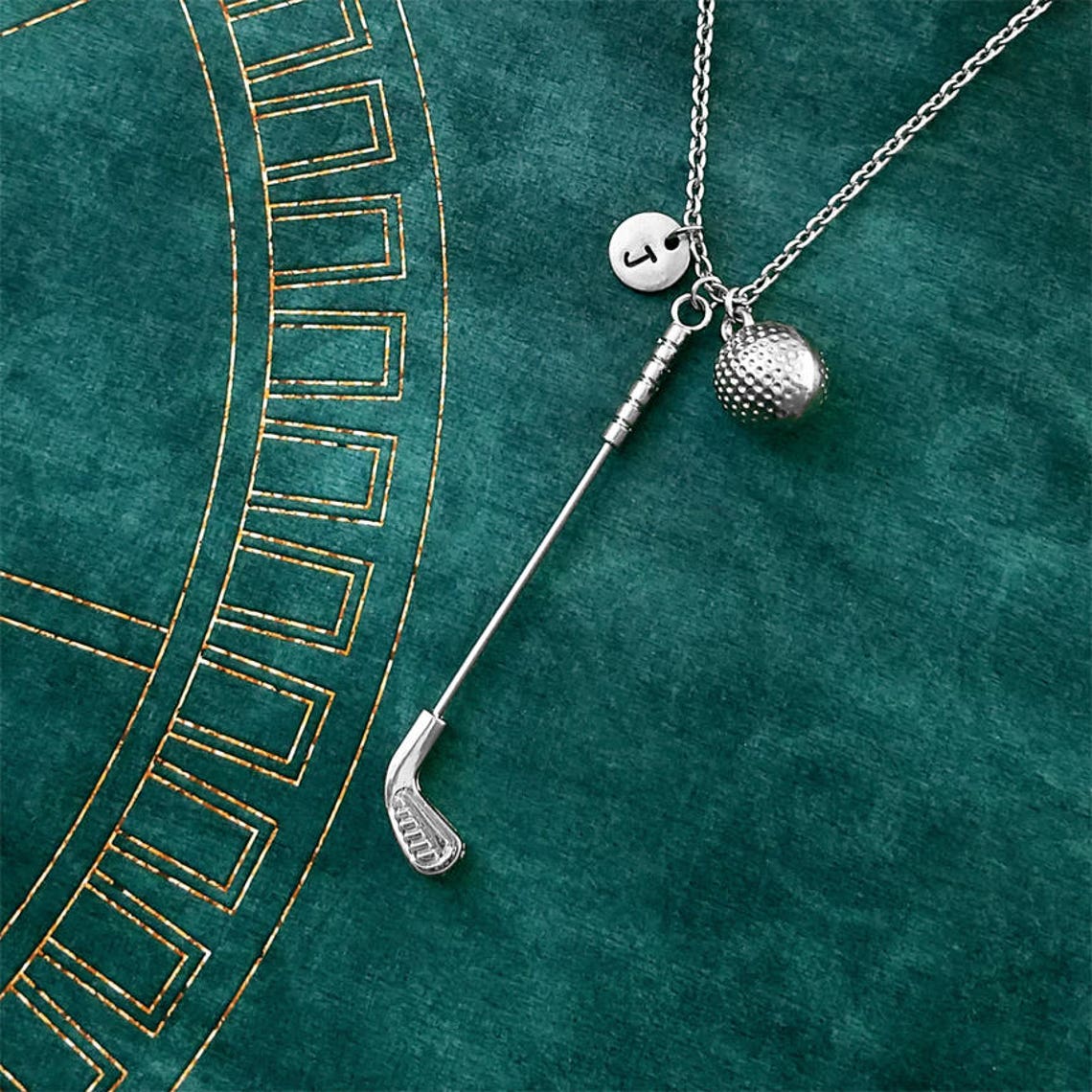 Golf Keychain LARGE Golf Club Keyring Golf Ball Golfing Gift - Etsy