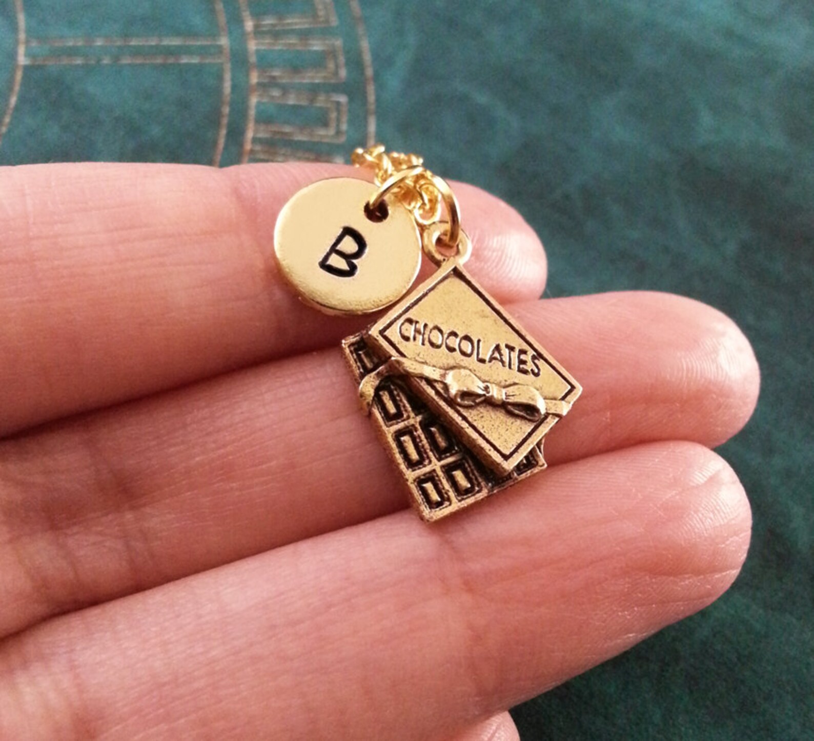 Box of Chocolates Keychain SMALL Chocolate Keyring - Etsy