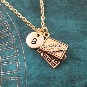 Box of Chocolates Keychain, SMALL Chocolate Keyring, Personalized Key ...