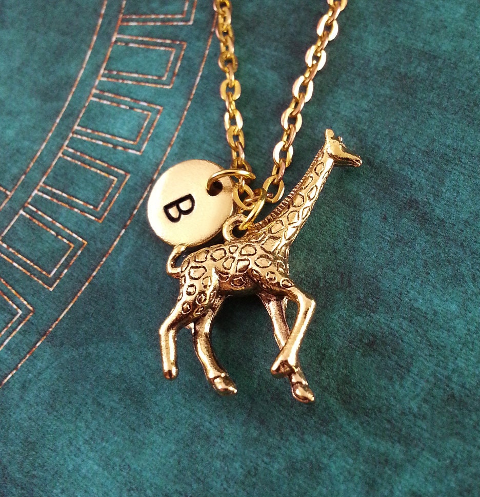 Giraffe Keychain SMALL Animal Key Ring Custom Keyring | Etsy