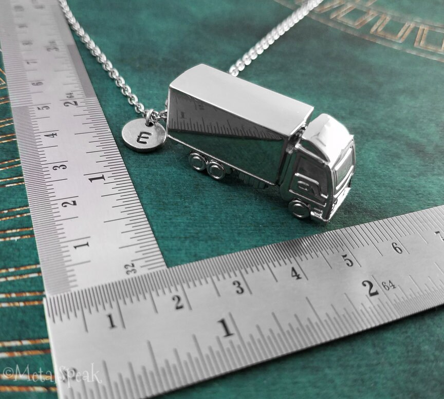 Truck Keychain SMALL Semi-truck Keyring Trucker Gift Travel - Etsy