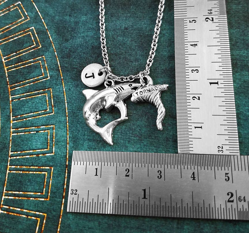 Tornado Keychain SMALL Shark Keychain Pendant Keychain Shark | Etsy