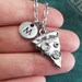 Pizza Keychain SMALL Silver Pizza Slice Keychain Personalized Keychain ...
