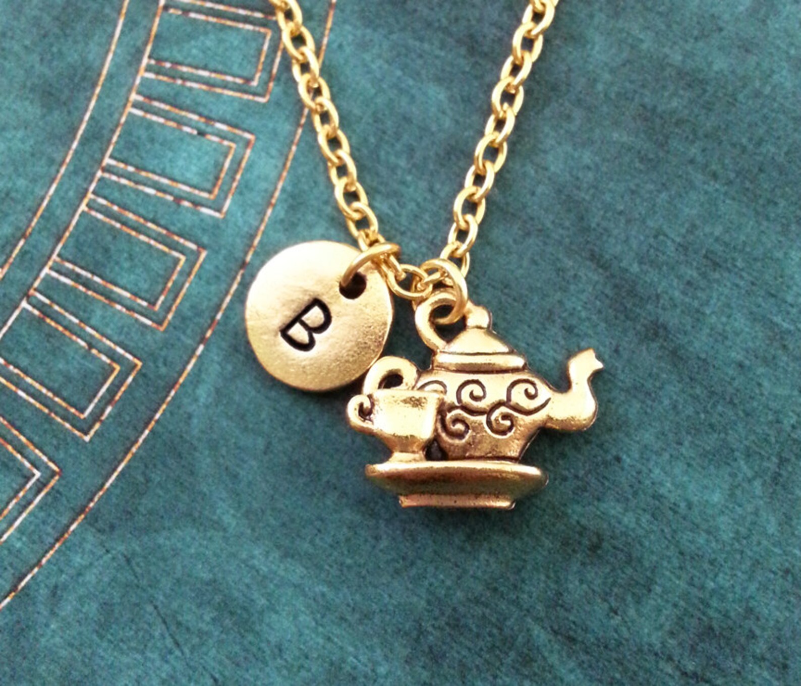 Teapot Keychain VERY SMALL Tea Pot Keyring Tea Keychain Tea Gift Tea ...