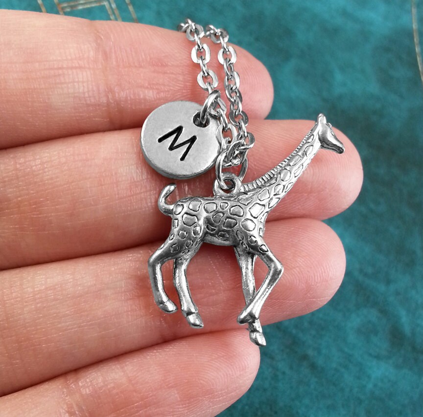 Giraffe Keychain SMALL Giraffe Keyring Personalized Keychain - Etsy