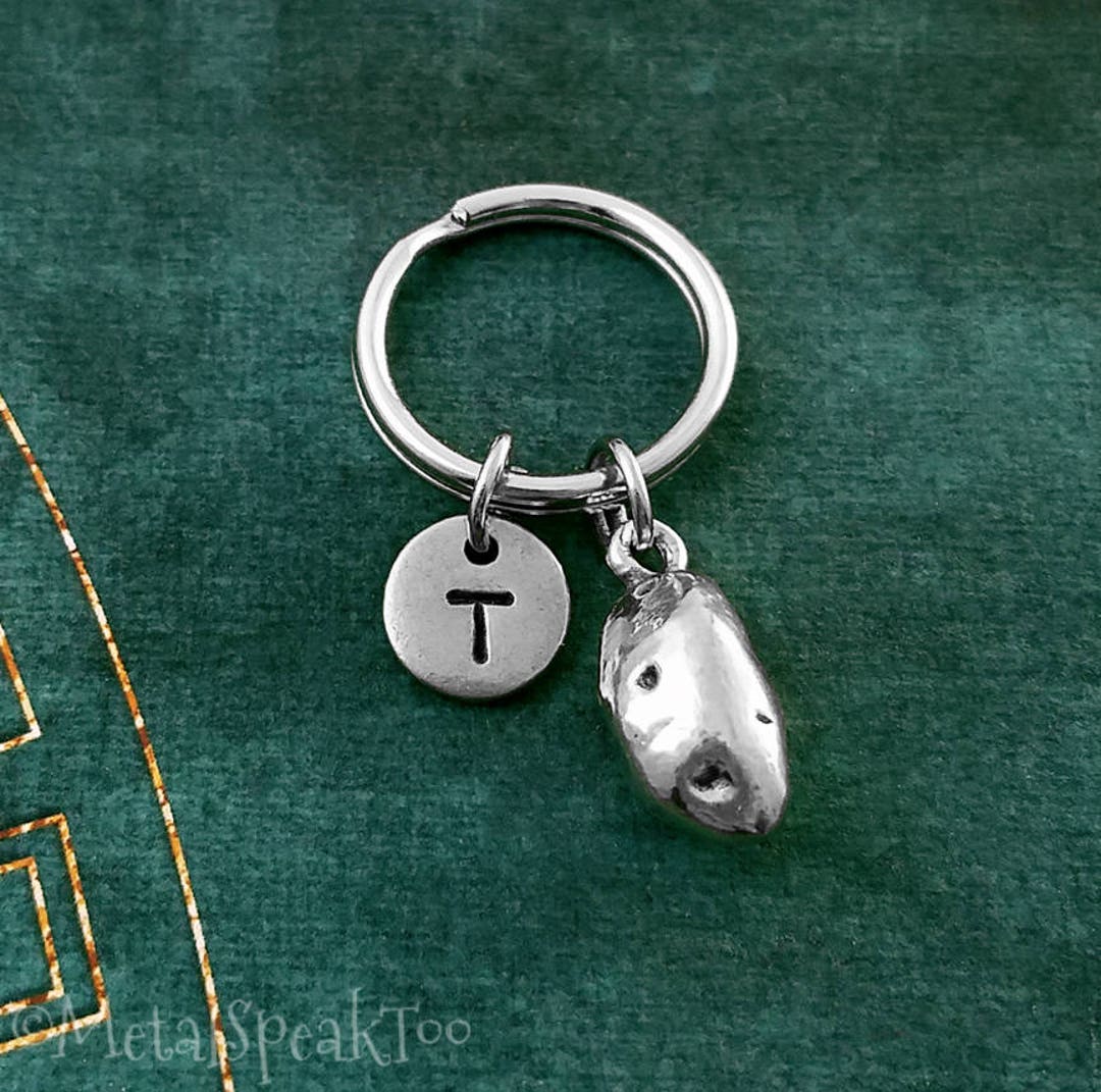 Potato Keychain VERY SMALL Potato Keyring Potato Charm Keychain Food ...