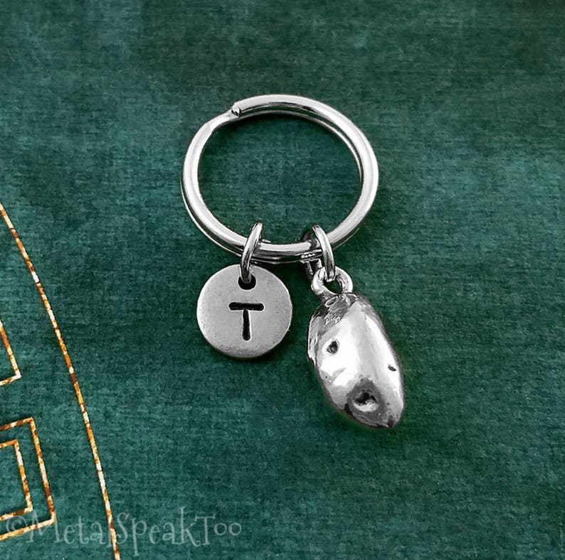 Potato Keychain VERY SMALL Potato Keyring Potato Charm - Etsy