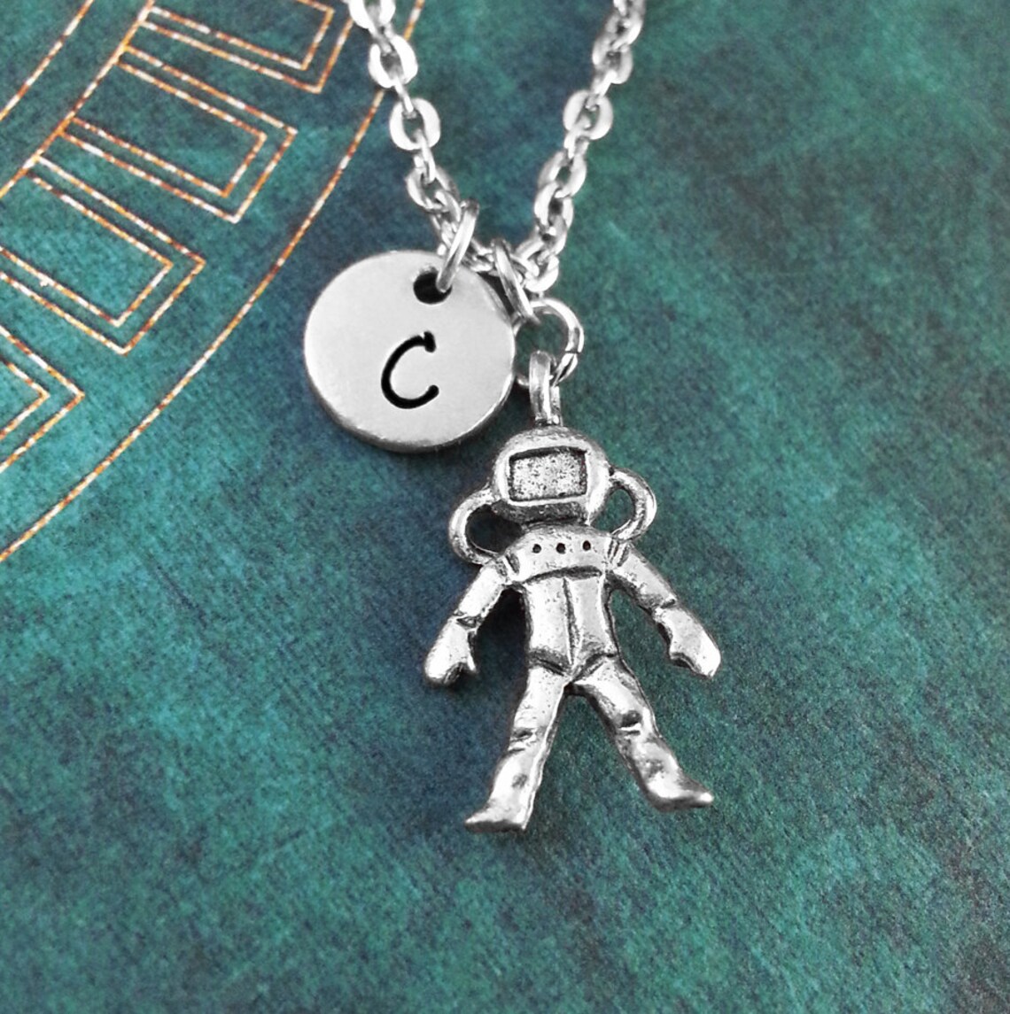 Astronaut Keychain SMALL Astronaut Keyring Personalized - Etsy