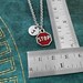 Stop Sign Keychain VERY SMALL Stop Sign Keyring Initial - Etsy