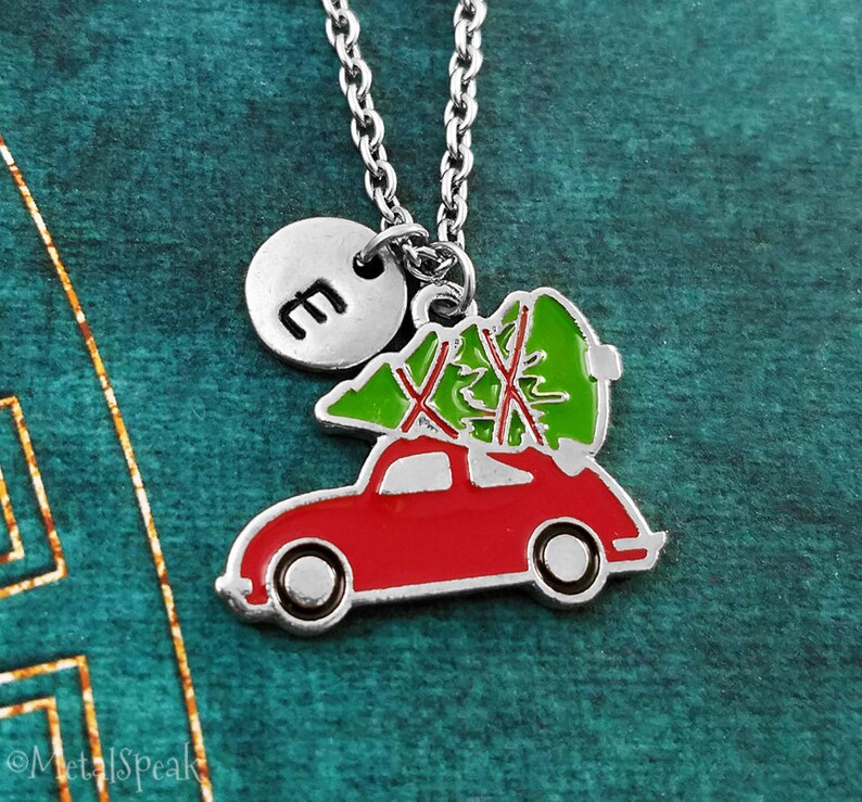 Christmas Tree Keychain SMALL Car Keychain Christmas Keychain Stocking ...