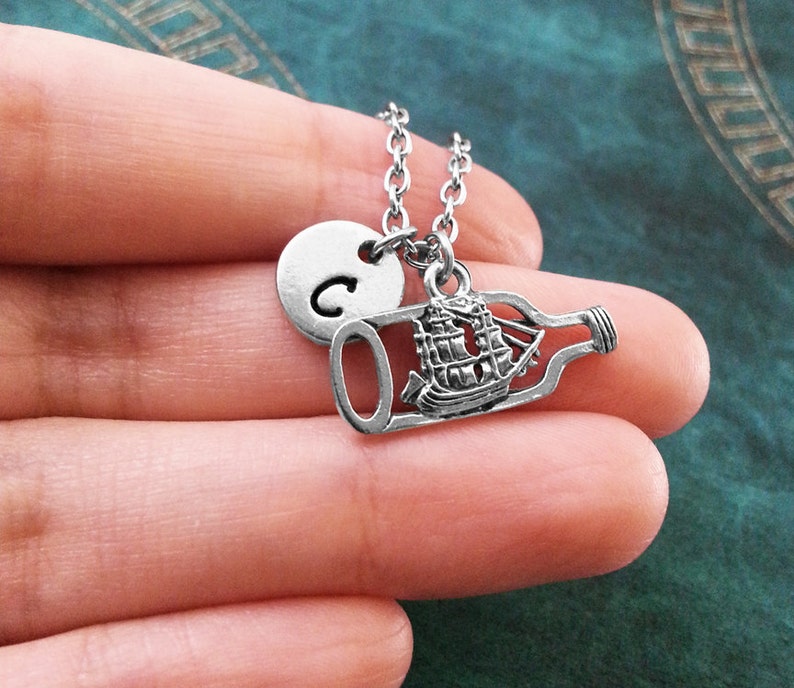 Ship in a Bottle Keychain VERY SMALL Bottled Ship Keychain - Etsy
