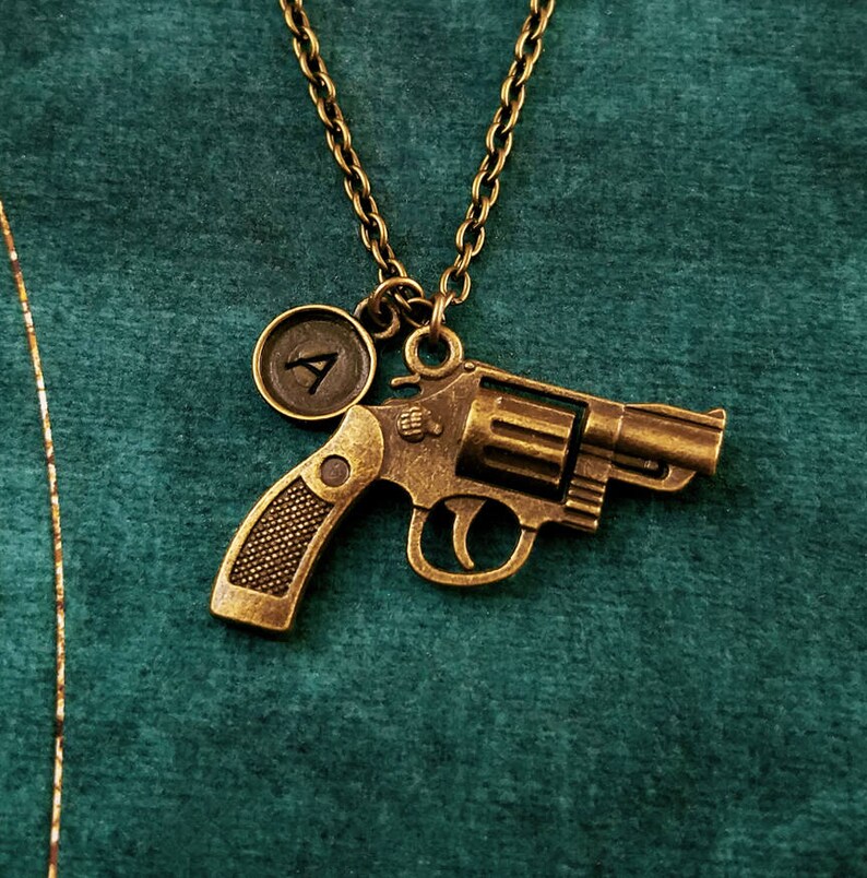 Revolver Keychain SMALL Gun Keychain Gun Rights Dad Keychain Boyfriend ...