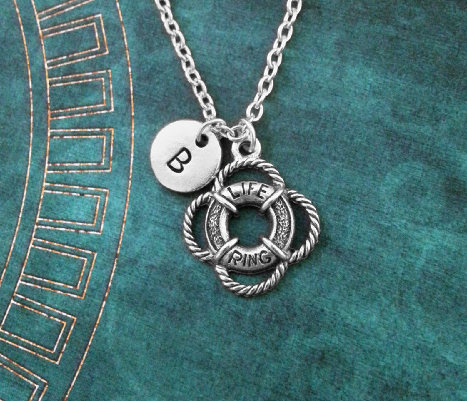 Life Ring Keychain VERY SMALL Life Ring Keyring Life Presever | Etsy