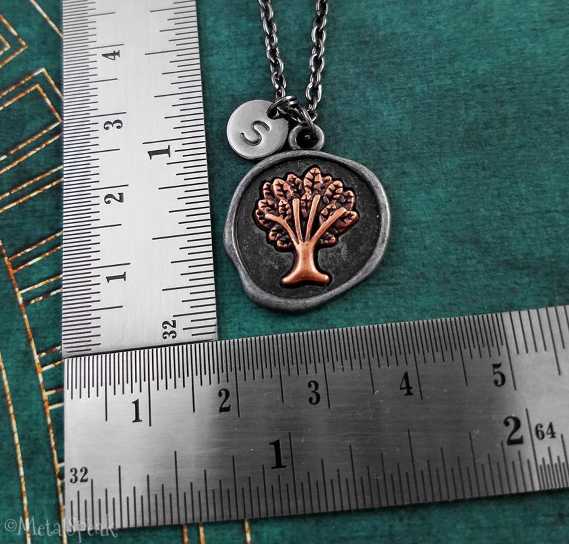 Willow Tree Keychain SMALL Family Tree Charm Keychain Wax Seal Keychain ...