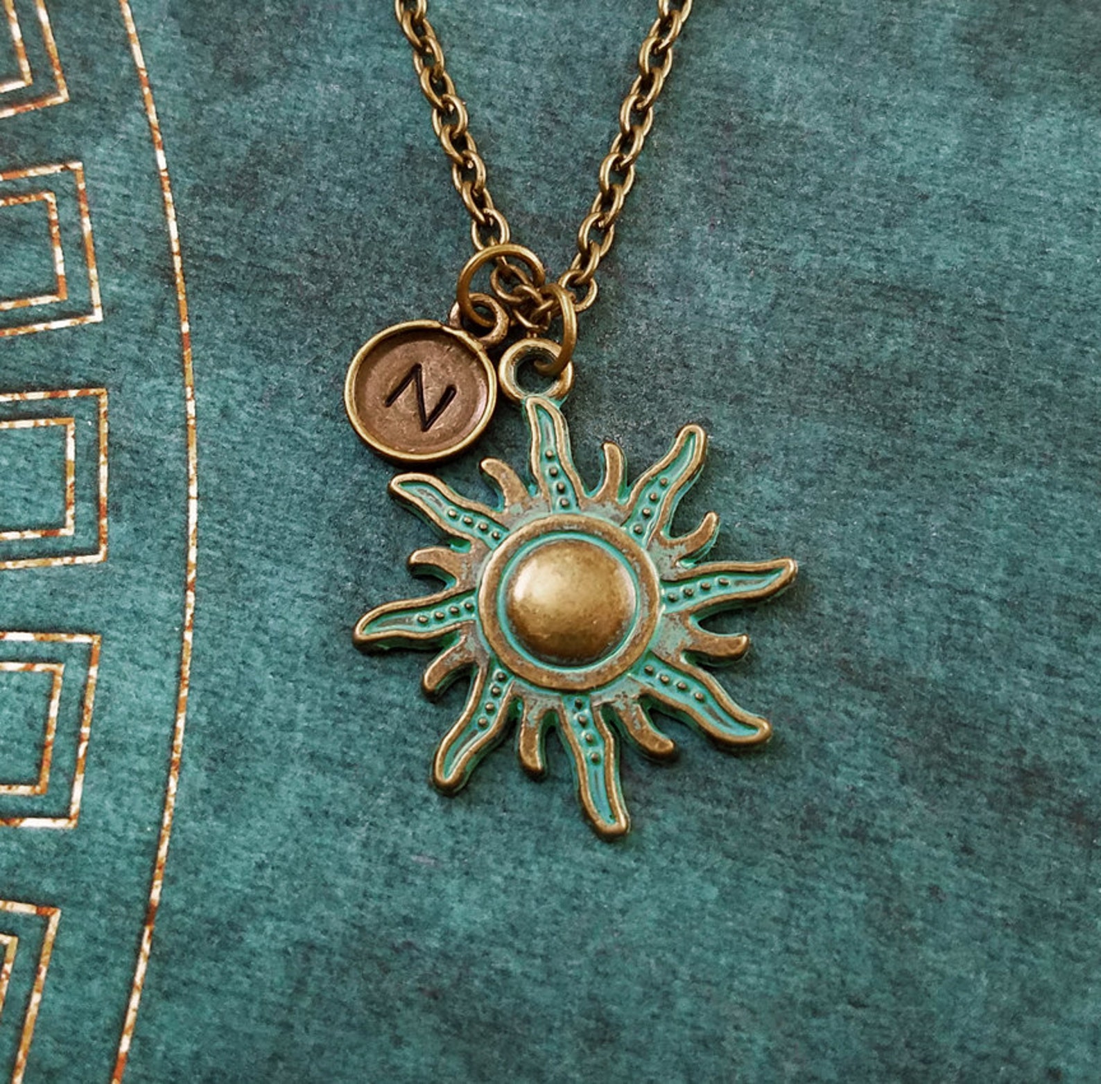 Sun Keychain VERY SMALL Sun Keyring Bronze Sun Charm Keychain - Etsy
