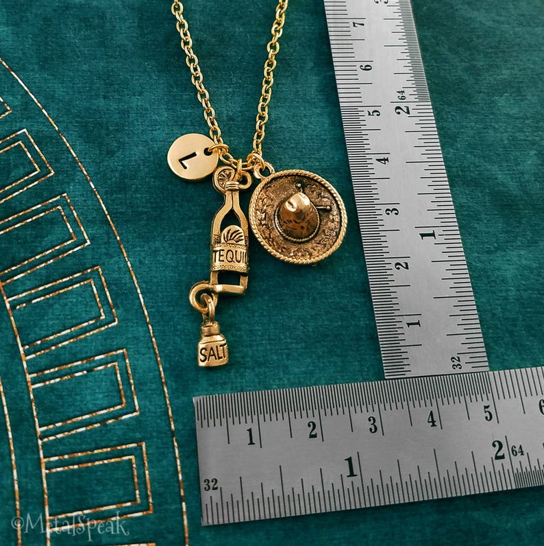 Tequila Keychain SMALL Sombrero Keychain Charm Keychain Mexican ...