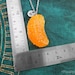 Orange Keychain SMALL Mandarin Orange Slice Keychain Orange Keyring ...
