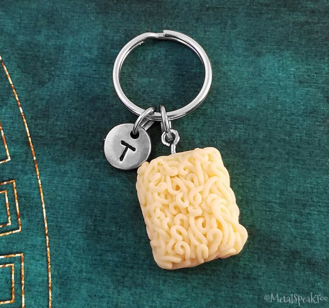 Ramen Keychain SMALL Ramen Noodles Keychain Ramen Keyring Ramen Gift ...