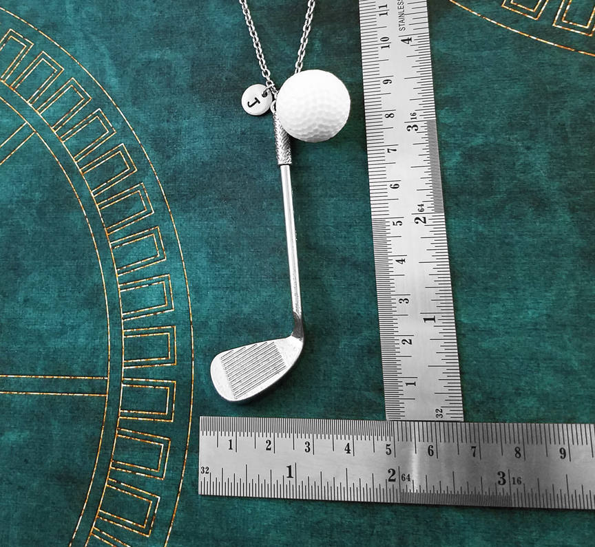 Golf Keychain LARGE Golf Club Keyring Golf Ball Golfing Gift - Etsy