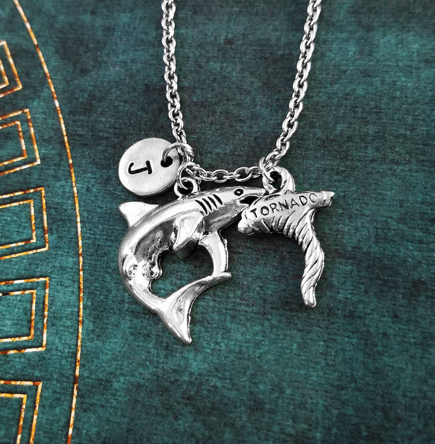 Tornado Keychain SMALL Shark Keychain Pendant Keychain Shark | Etsy