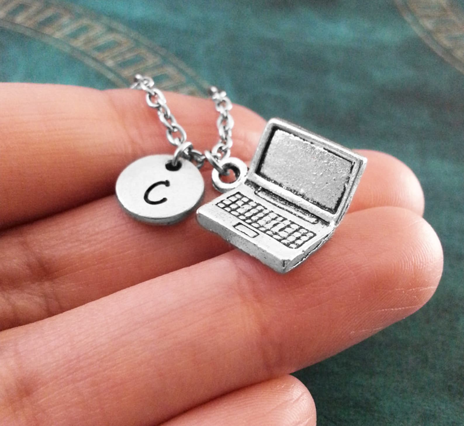 Laptop Keychain VERY SMALL Computer Keychain Personalized - Etsy