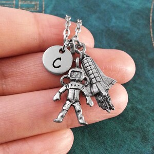 Astronaut Keychain SMALL Spaceship Keychain Personalized Keychain ...