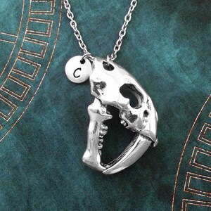 Saber Toothed Tiger Keychain LARGE Saber Tooth Keychain Personalized ...