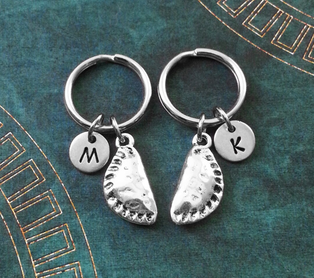 Pierogi Keychain VERY SMALL Polish Pierogi Keyring Best Friend ...