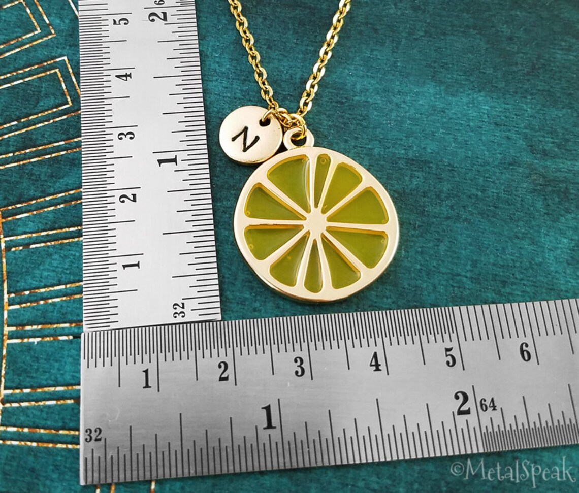 Lemon Keychain SMALL Lemon Keyring Food Keychain Lemon Slice - Etsy