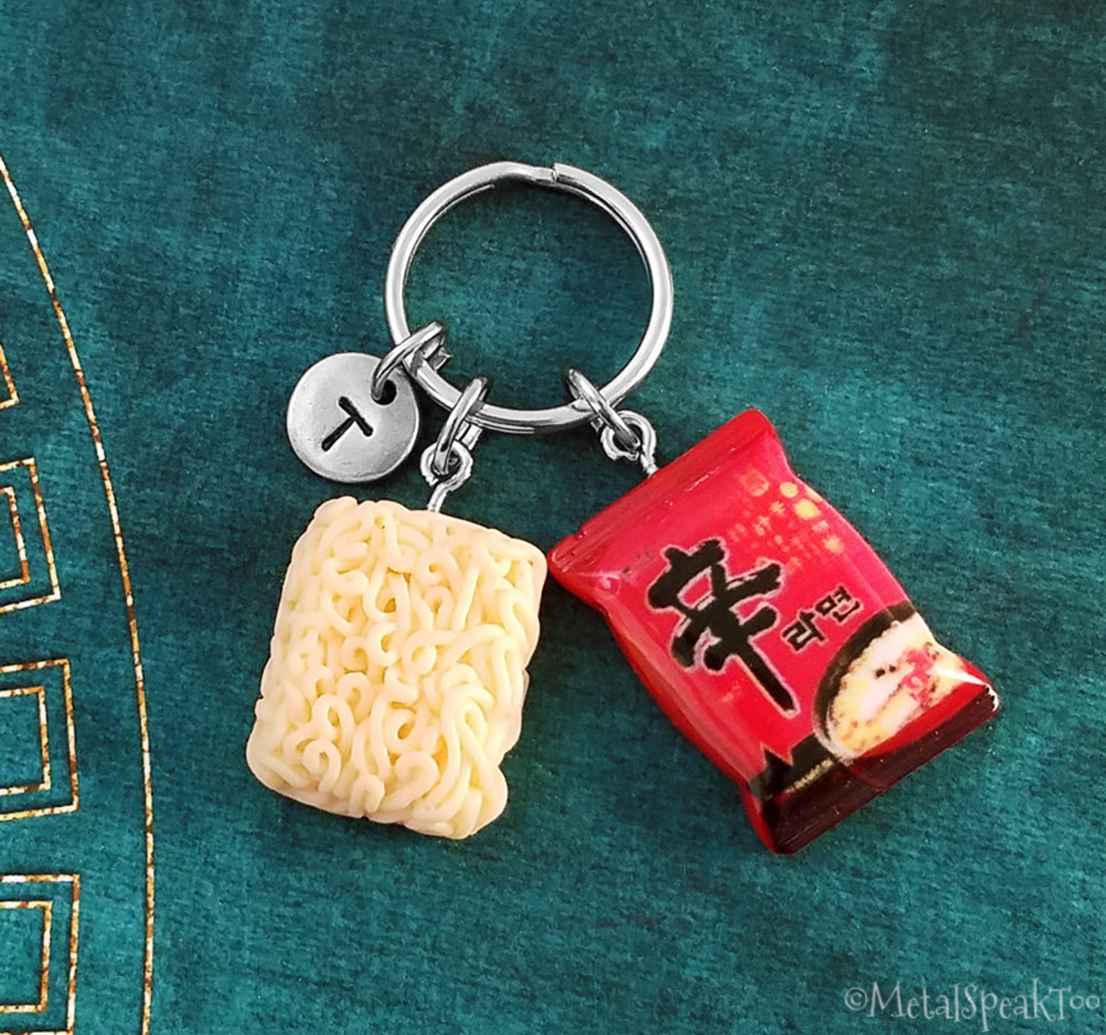 Ramen Keychain SMALL Ramen Noodles Keychain Ramen Keyring Ramen Gift ...